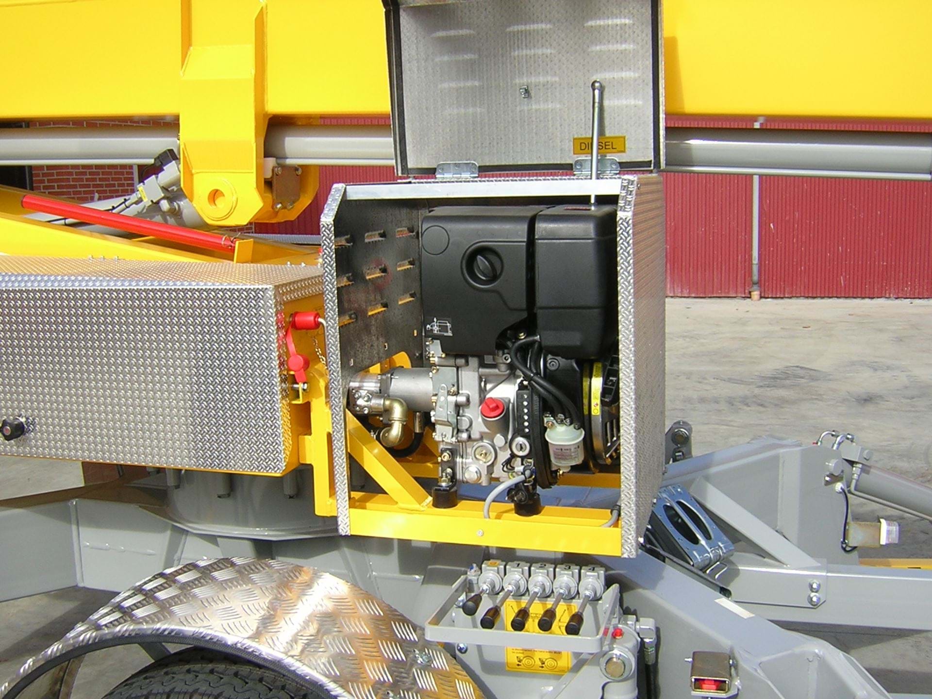 OMMELIFT 1700 EX trailer lift