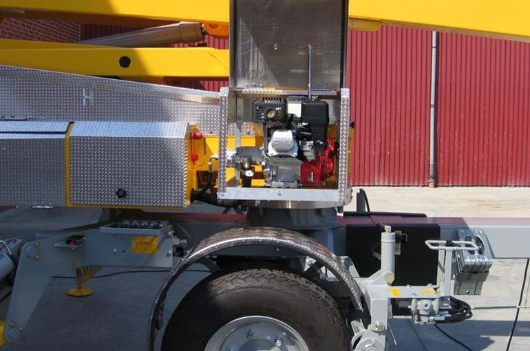 15 m articulated trailer lift