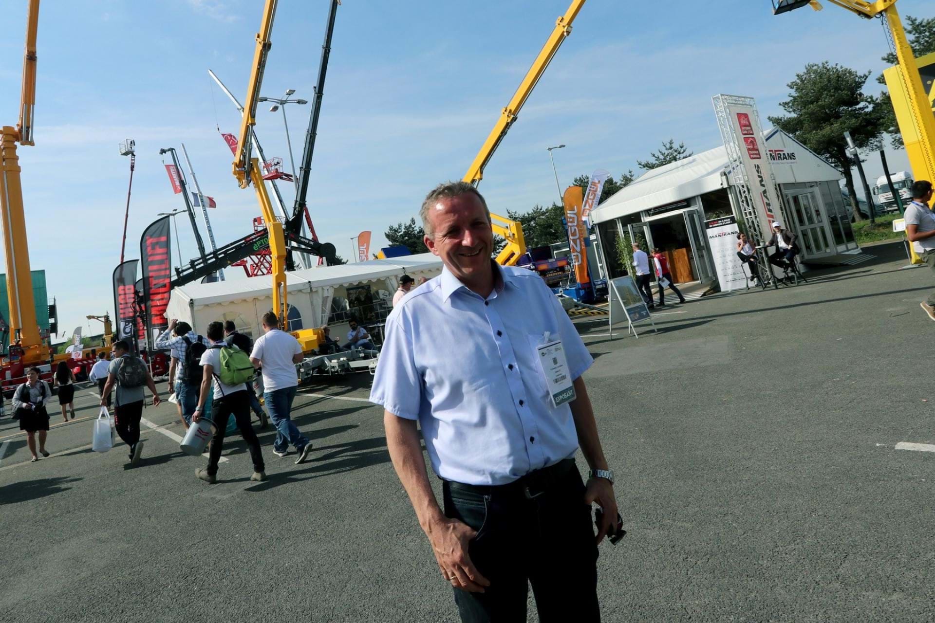 Omme Lift at Intermat 2018